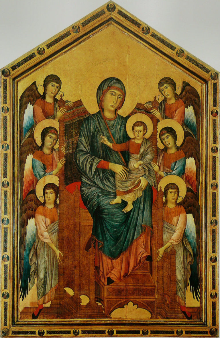 Madonna Rucellai di Duccio di Buoninsegna - ADO Analisi dell'opera