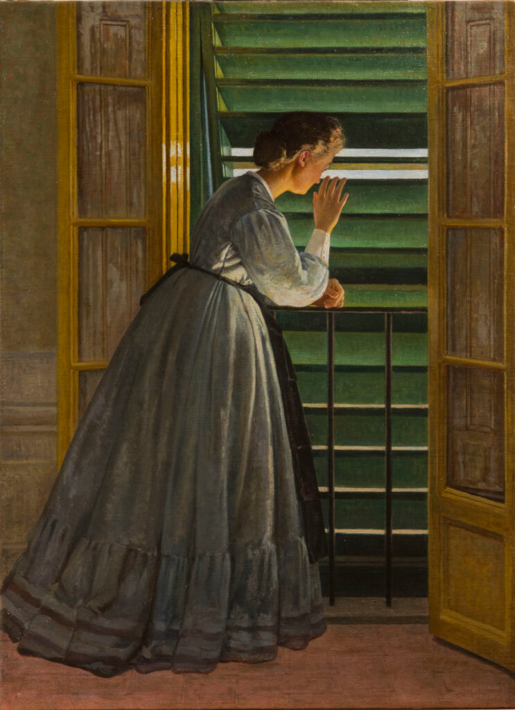 Curiosità di Silvestro Lega - ADO Analisi dell'opera